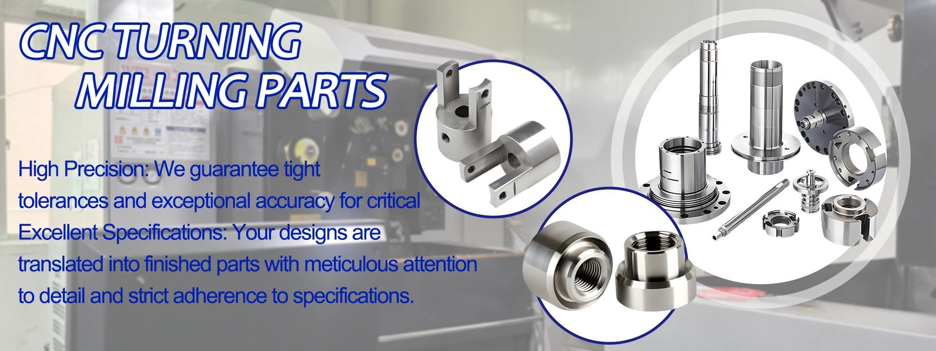 Precision CNC Part factory - CNC Aluminum Parts manufacturer from China